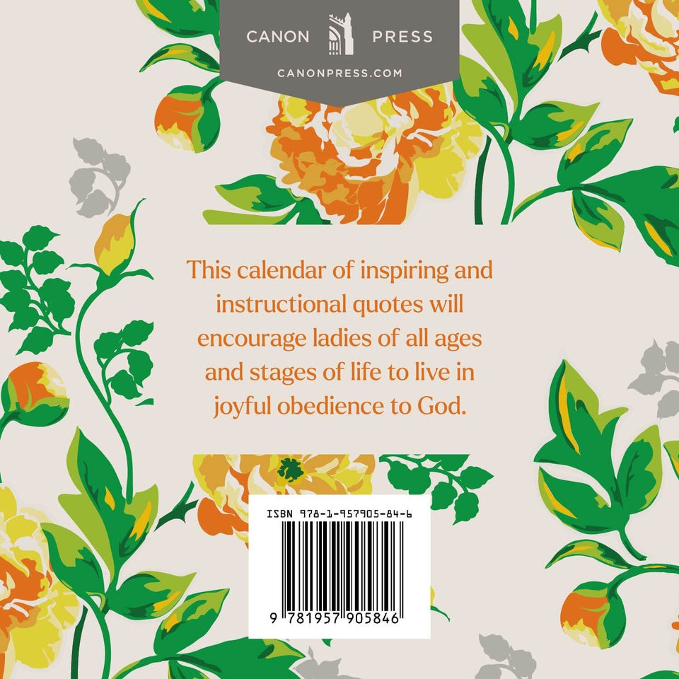 The Femina Daily Quote Calendar – Canon Press
