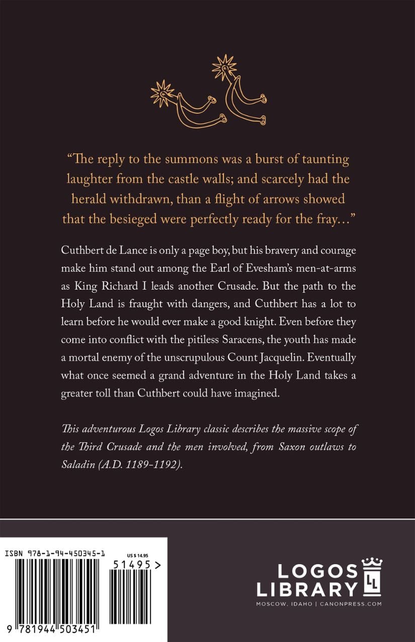 Winning His Spurs: A Tale of the Crusades – Canon Press