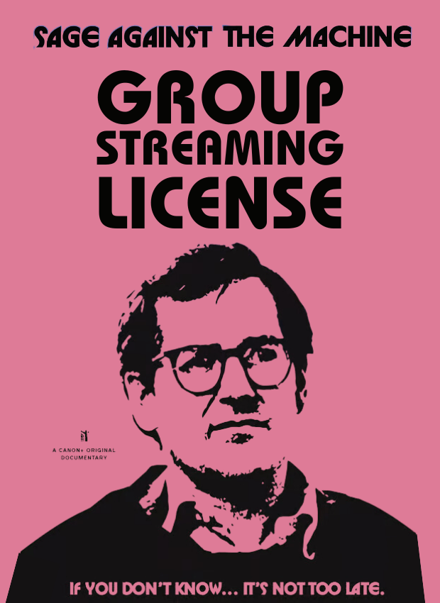 Single Use Streaming License for the Sage Against the Machine – Canon Press