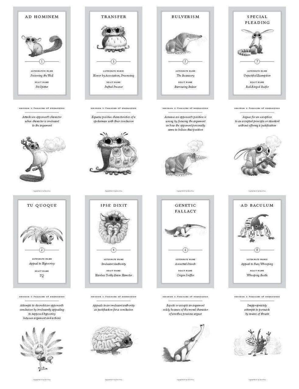 The Amazing Dr. Ransom's Bestiary of Adorable Fallacies – Canon Press