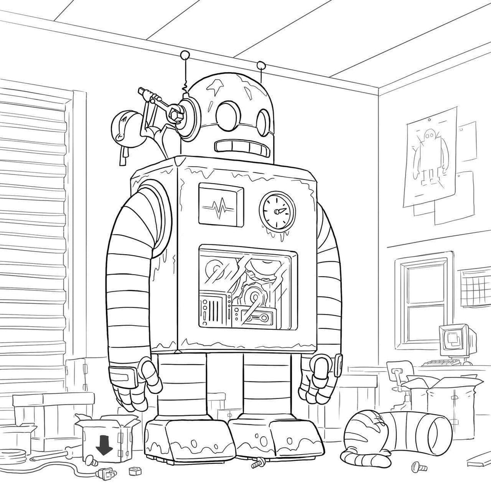 Hello Ninja Coloring Book – Canon Press