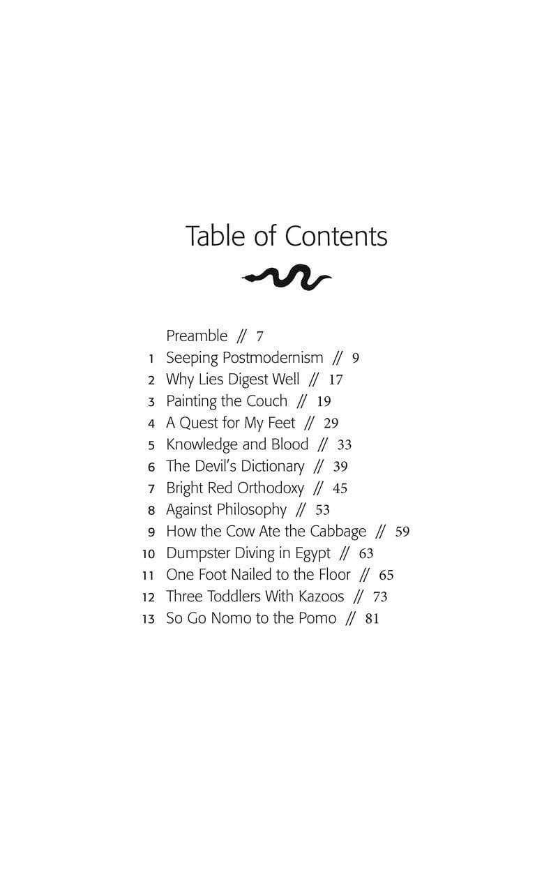 European Brain Snakes: Postmodernism as a Species – Canon Press