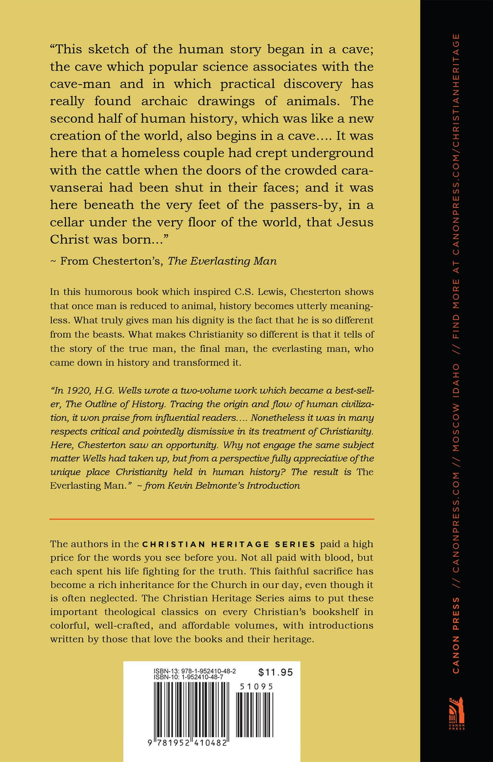 The Everlasting Man – Canon Press