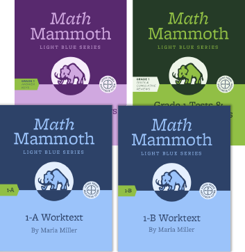 Math Mammoth - Grade 1 – Canon Press