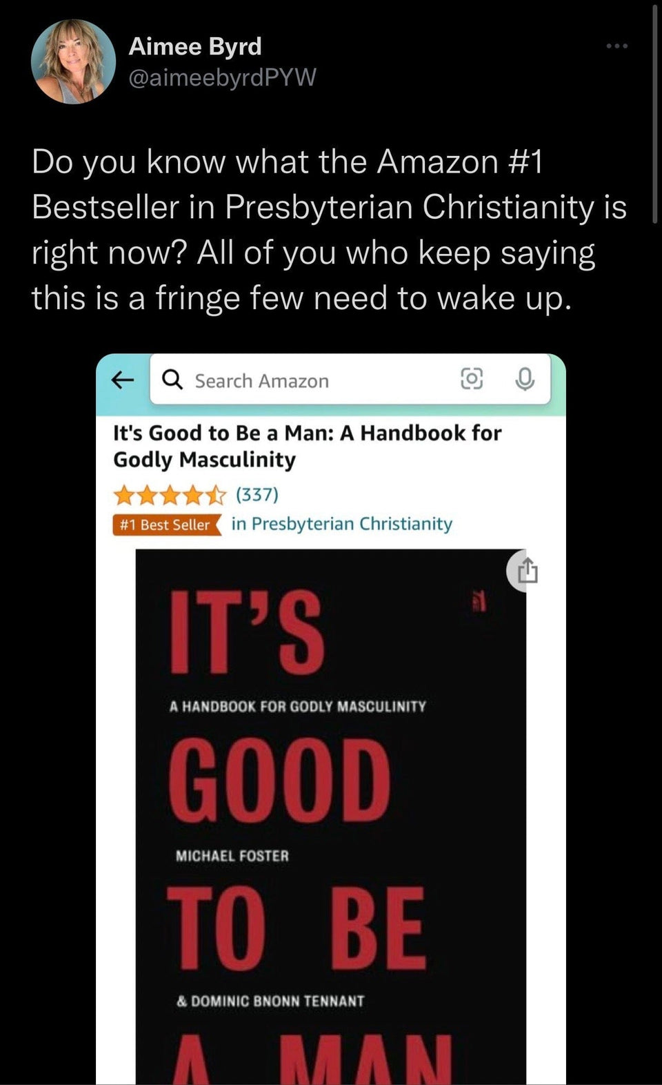 It's Good to Be a Man: A Handbook for Godly Masculinity (HBK / PBK ...